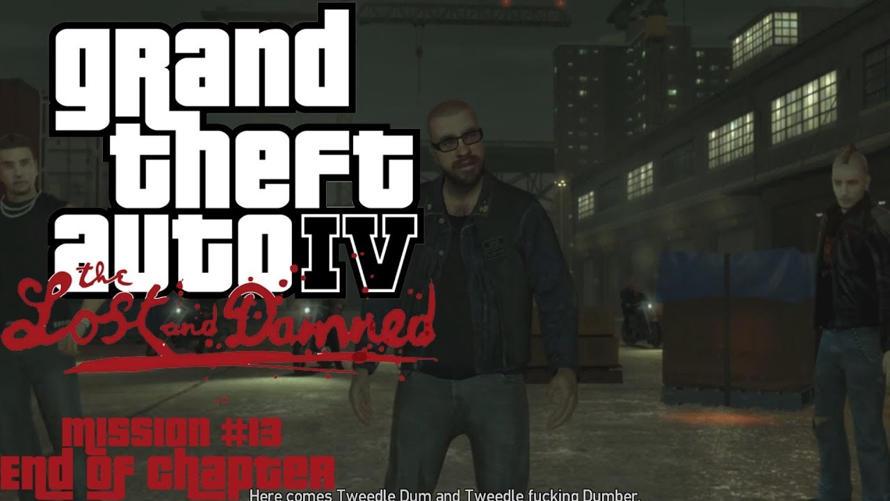 GTA: The Lost And Damned (PC) Mission #13 - End Of Chapter - YouTube