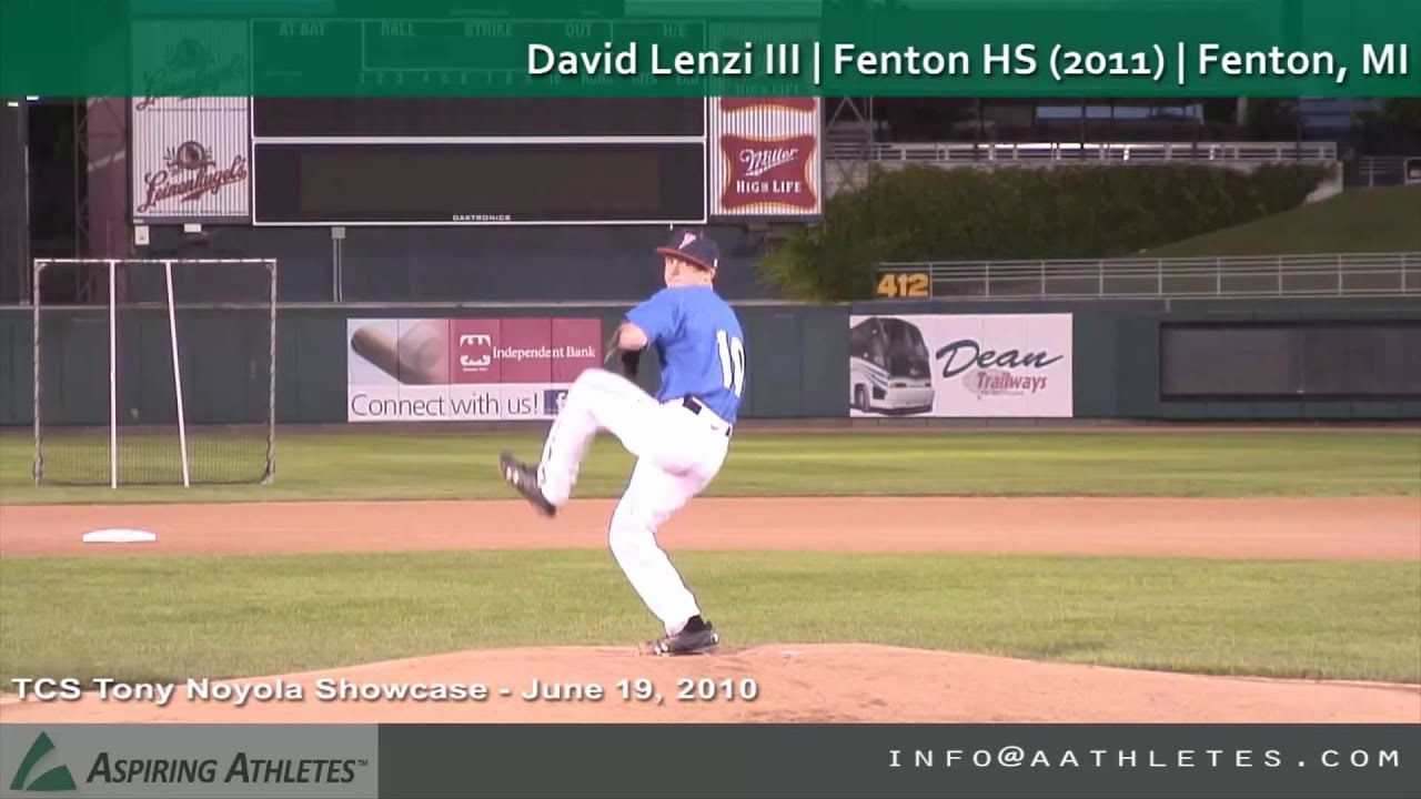 David Lenzi III (P) | Fenton HS (2011) | Fenton, MI - YouTube