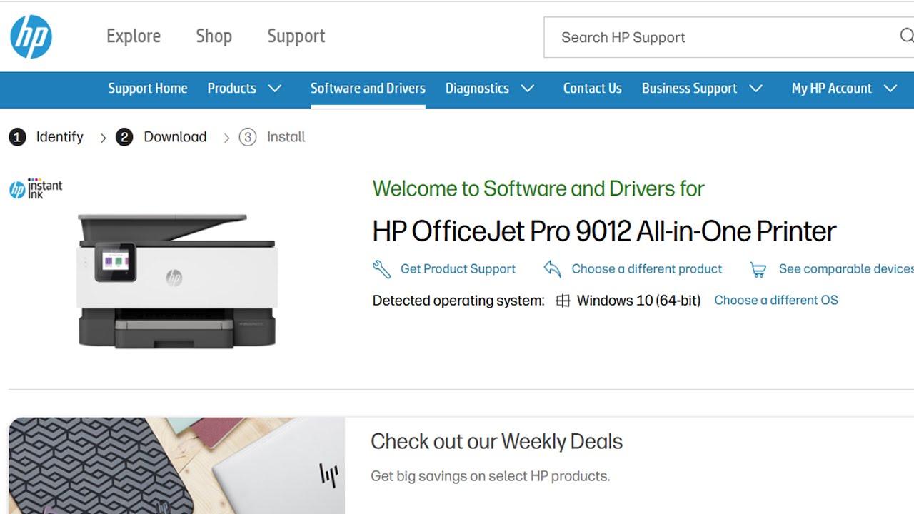 Download and Install HP OfficeJet Pro 9012 Driver for Smooth Printing ...