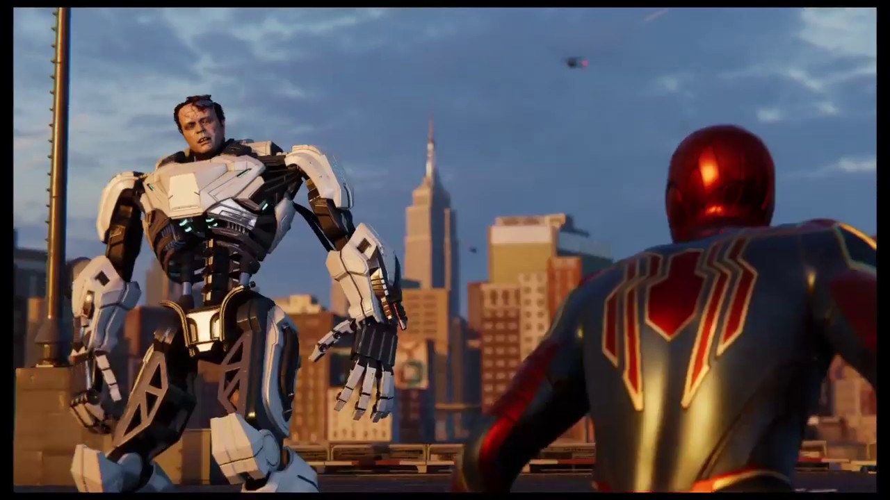 Marvel's Spider-Man ps4 Spiderman vs Hammerhead - YouTube