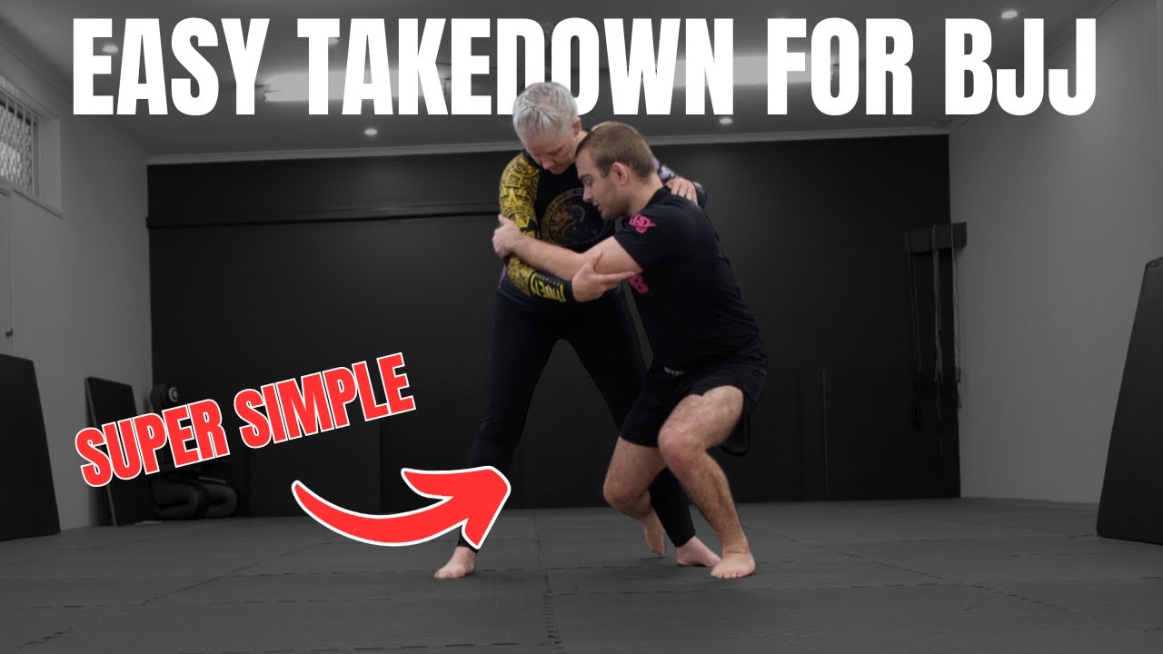 This Takedown Is So Simple | Takedowns For BJJ #bjj - YouTube