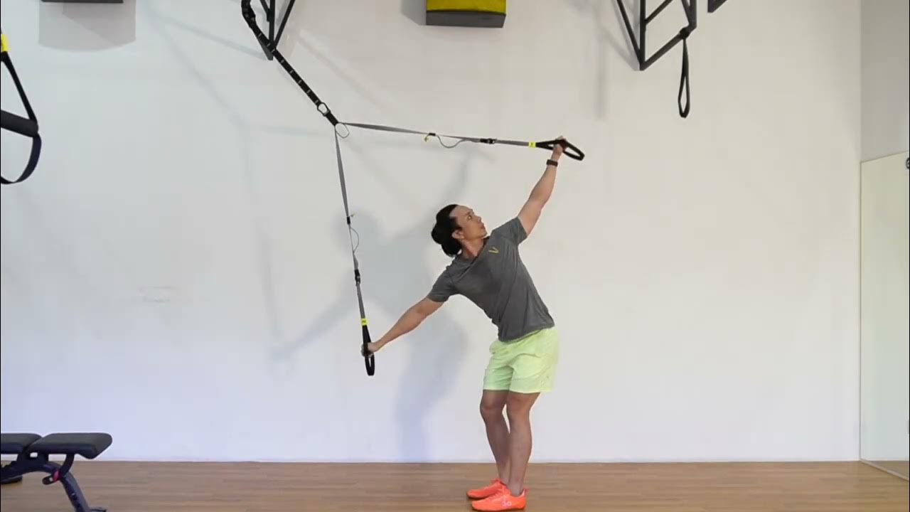 TRX Thoracic Rotation - YouTube