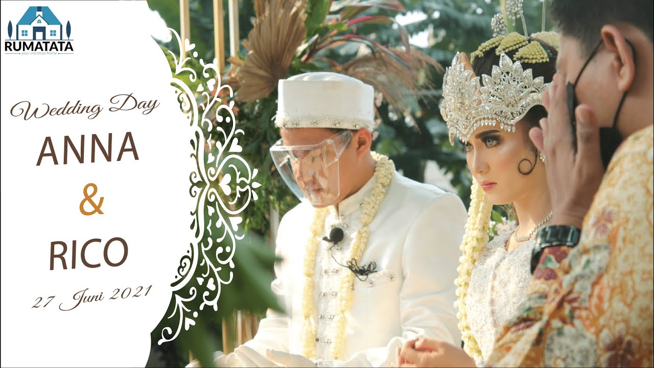Intimate Wedding - Anna & Rico (at VILLA RUMATATA) - YouTube