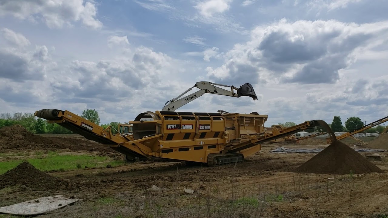 Screen Machine 621ST Trommel - May, 2020 - YouTube