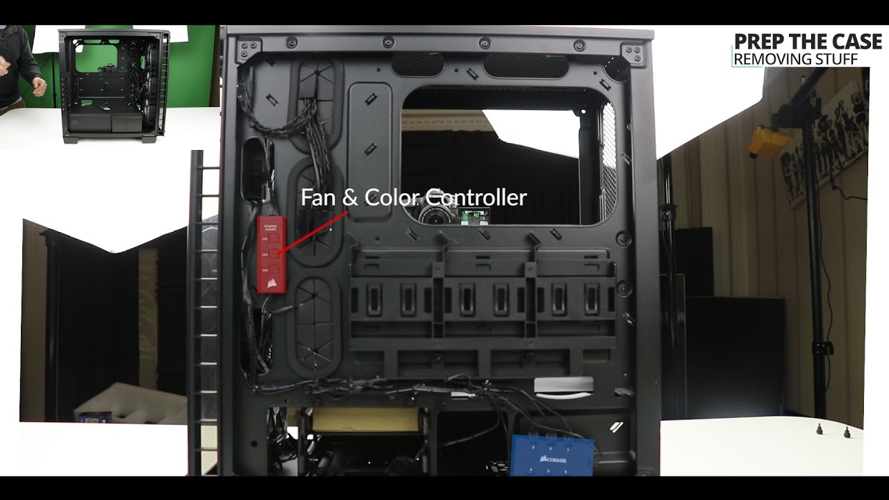 Prep the case & PSU installtion (Kaby Lake Project 1/10) - YouTube