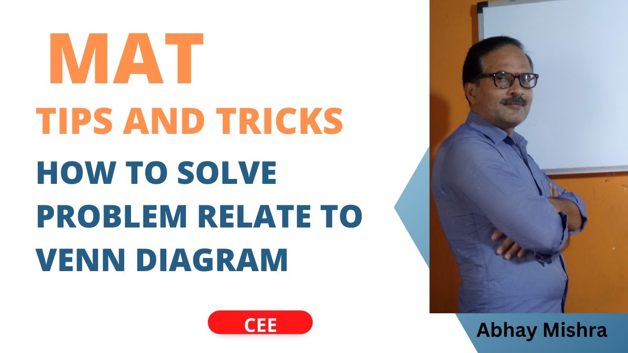 Question discussion of MAT related to venn diagram for CEE, PSC #MAT # ...