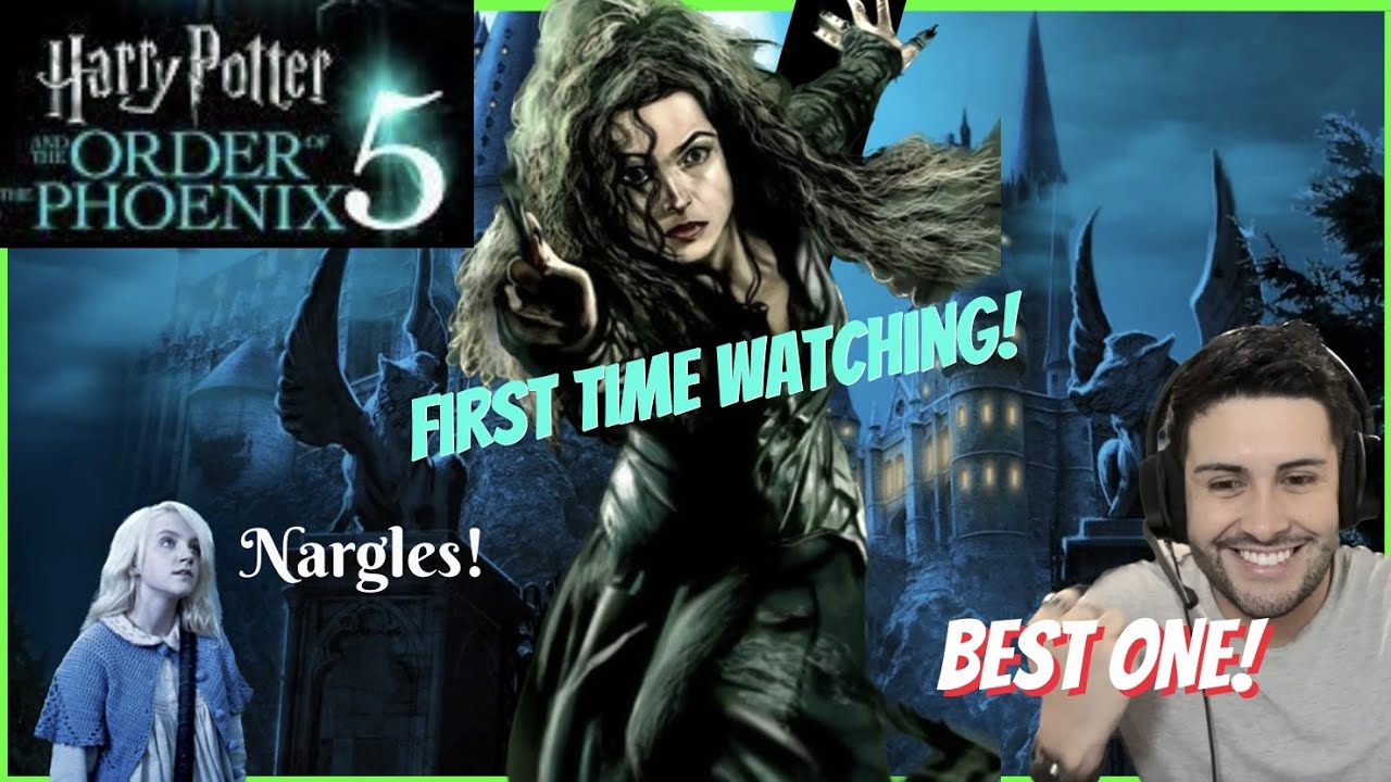 "Harry Potter and the Order of the Phoenix" FIRST TIME WATCHING! Harry ...