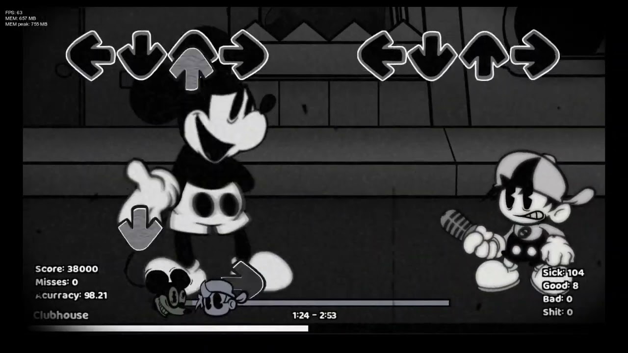 Fnf dejection remake fan chart. - YouTube