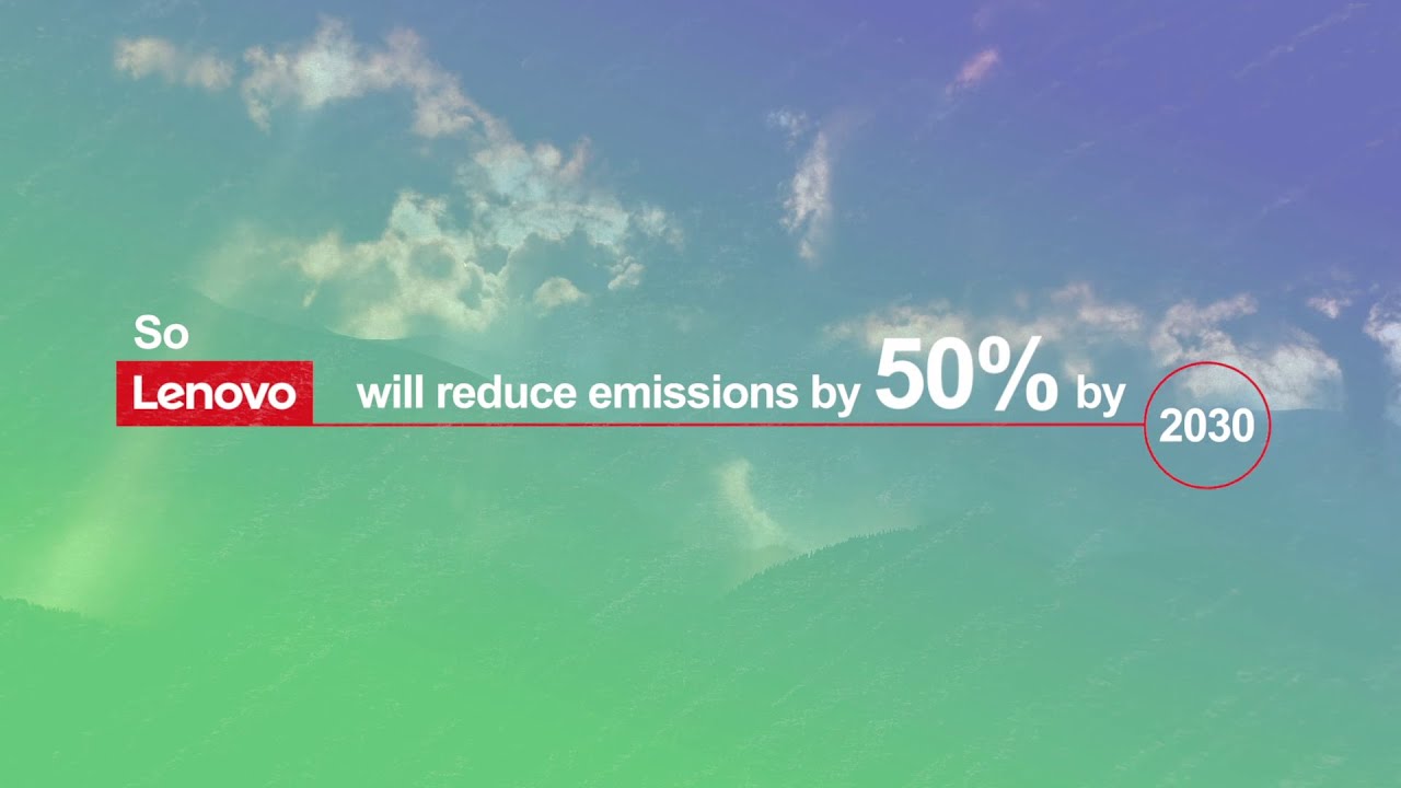 Lenovo Sets Science Based Targets for a More Sustainable Future - YouTube
