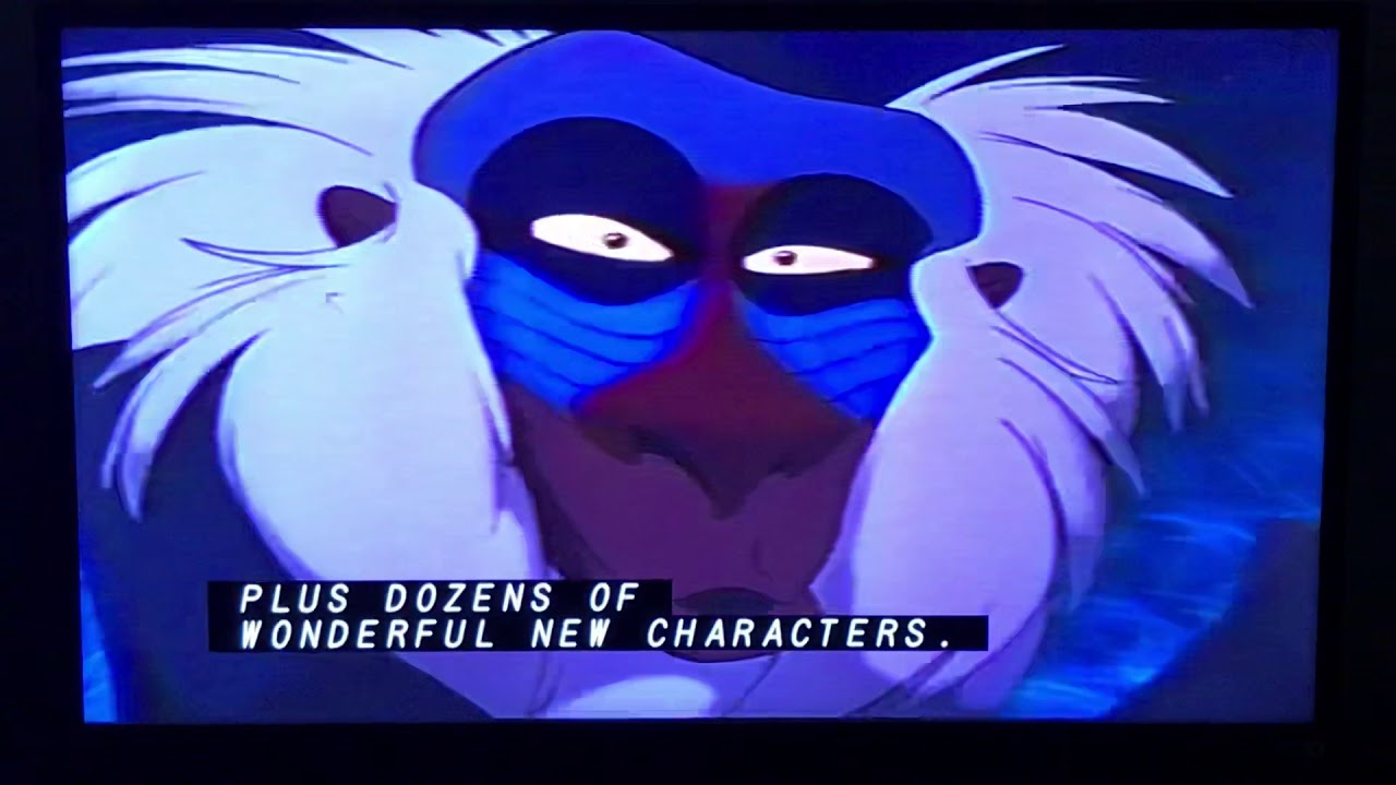 Opening To The Return Of Jafar 1994 VHS - YouTube