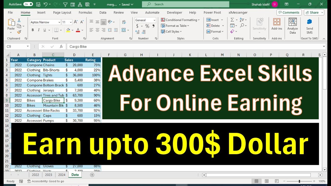 Top Excel Skills From Online Earning | Fiver Up work People Per hour ...