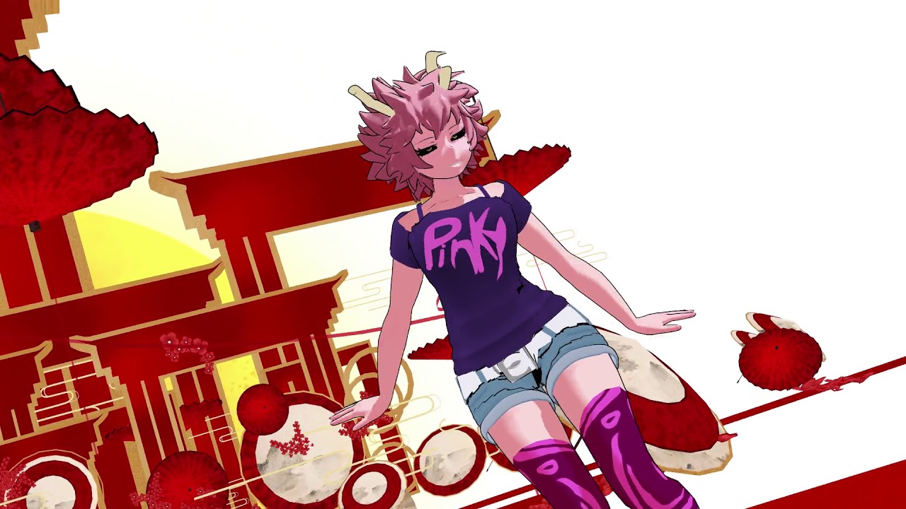 Mina Ashido- MMD - Señorita - YouTube