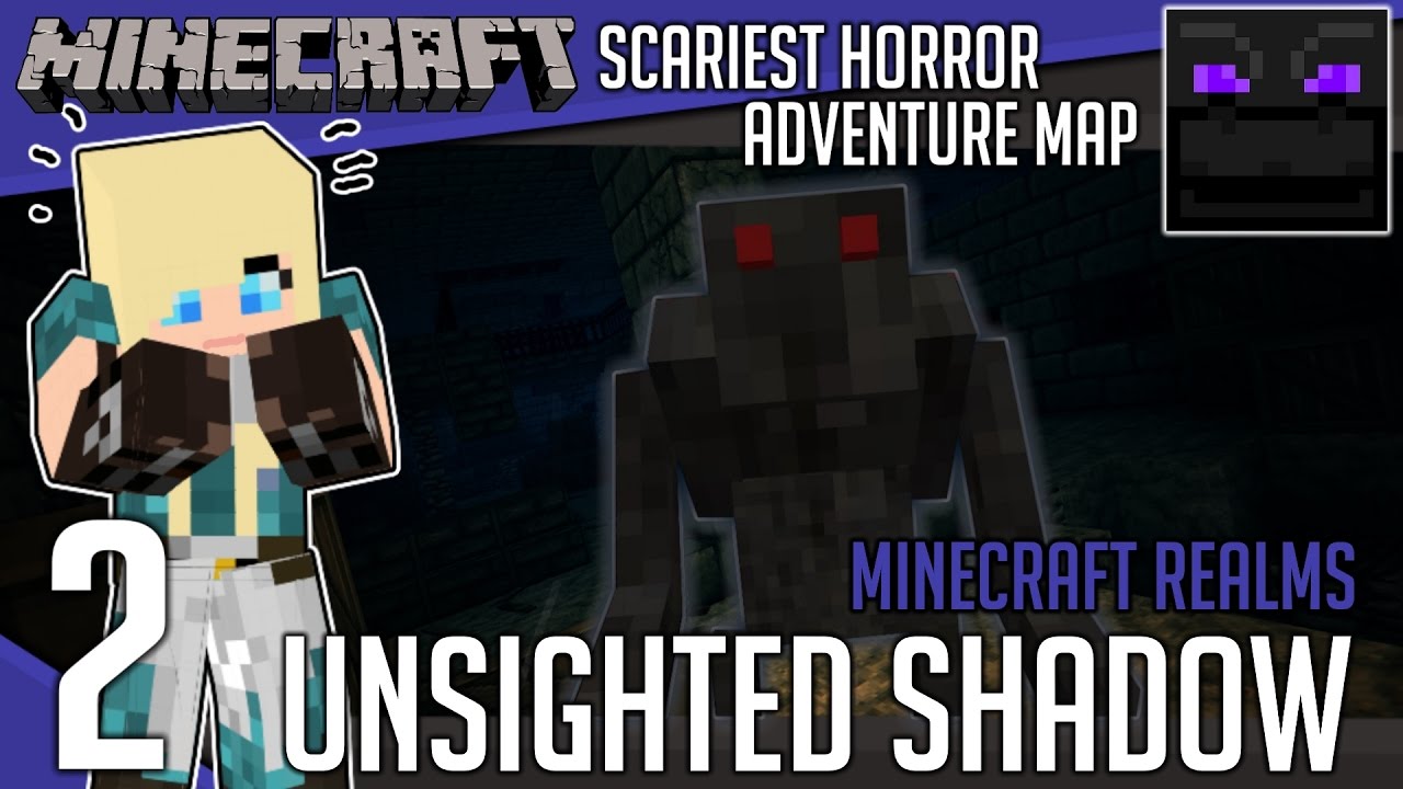 Minecraft: Unsighted Shadow - Part 2 (Horror Adventure Map) - YouTube