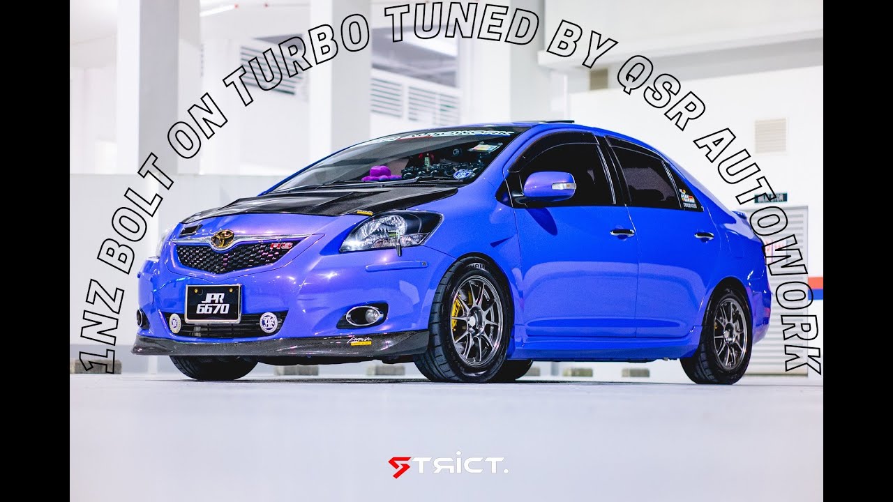 VIOS Turbo 200hp | Run 1NZ BOLT ON | TUNED BY QSR AUTOWORKS - YouTube