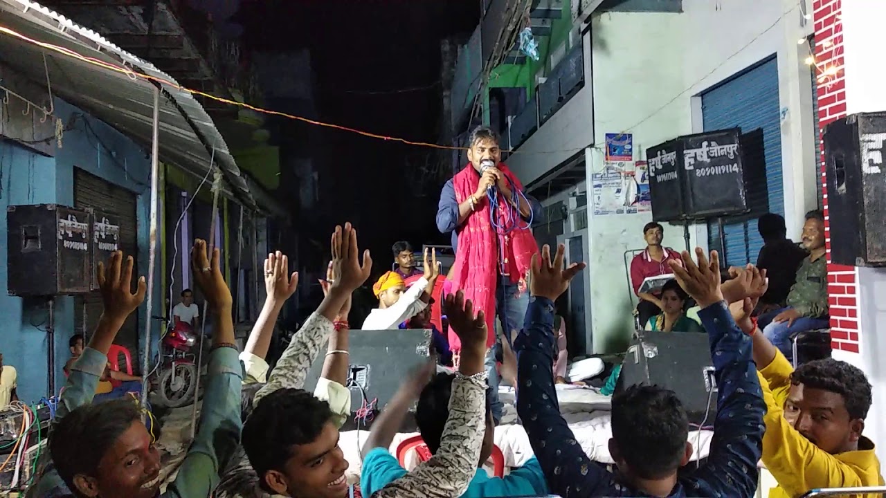 Devi jagran super hit stage show Krishna kanhaiya pradhan - YouTube