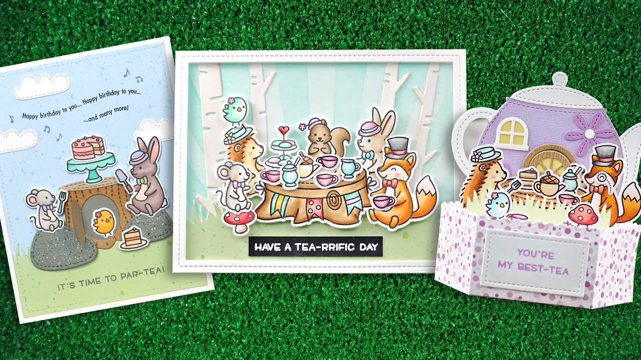 Intro to Tea-rrific Day and Tea-rrific Day Add-On + 3 cards from start ...