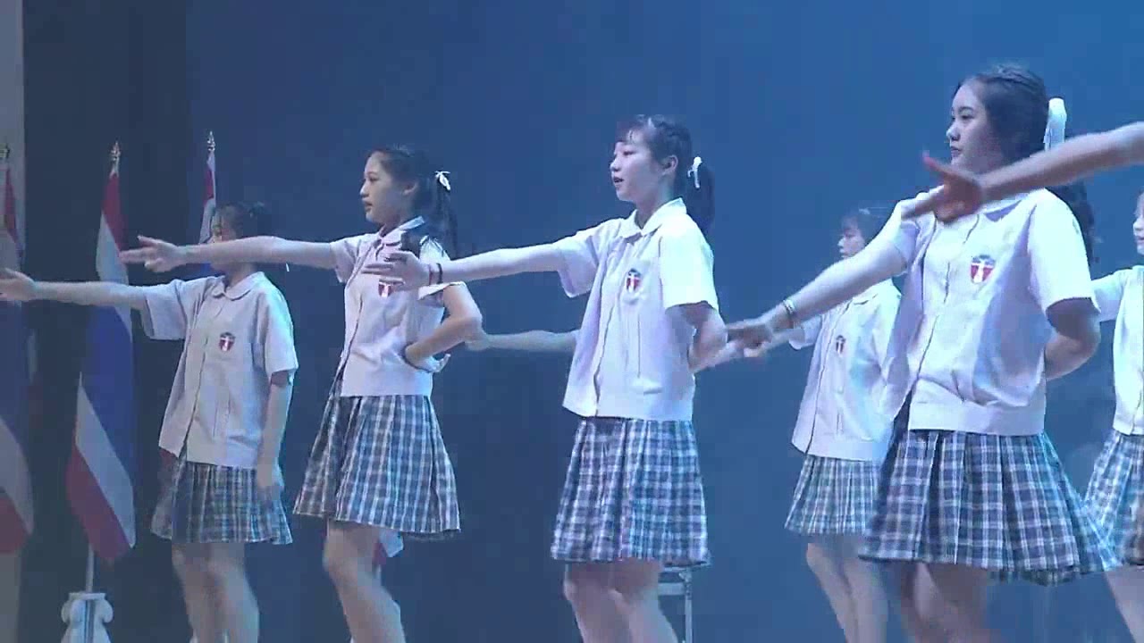 TCS 50th เพลงโรงเรียนไทยคริสเตียน HD - YouTube