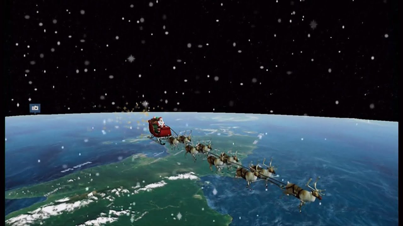 Santa Tracker - where is he at 2pm GMT (UK time) this afternoon - 24 ...