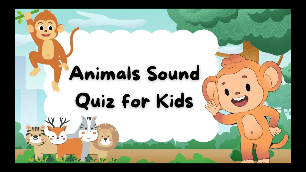Animals Sound Quiz for Kids - YouTube