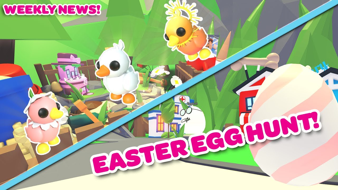💐Spring Fest Week 3!🥚 Chasing Eggs & Unboxing Duckies! 🦆Adopt Me! On ...