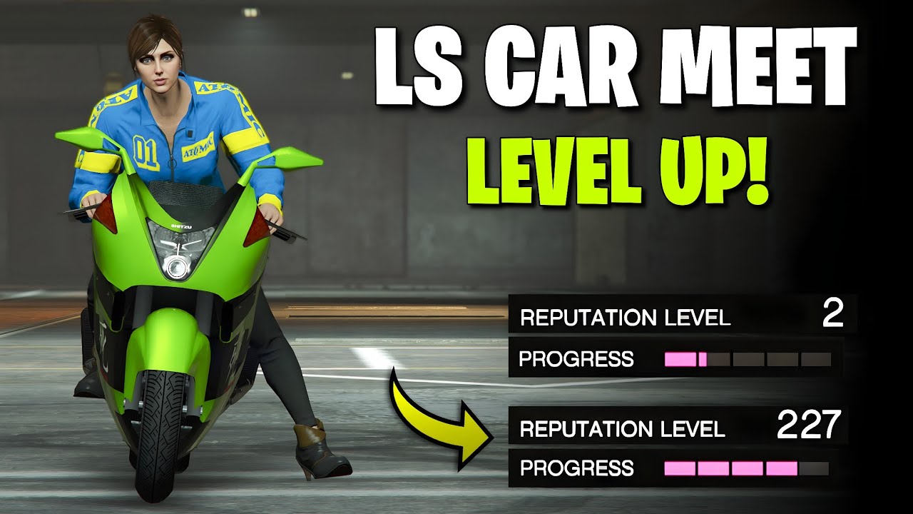 How to RANK UP LS CAR MEET Reputation in 2025 | AFK method Included ...