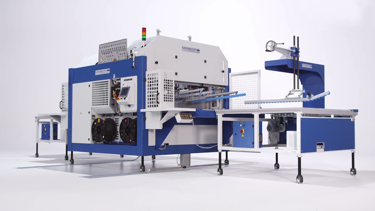 MOSCA UATRI-2 XT - Fully automatic inline strapping machine for the ...
