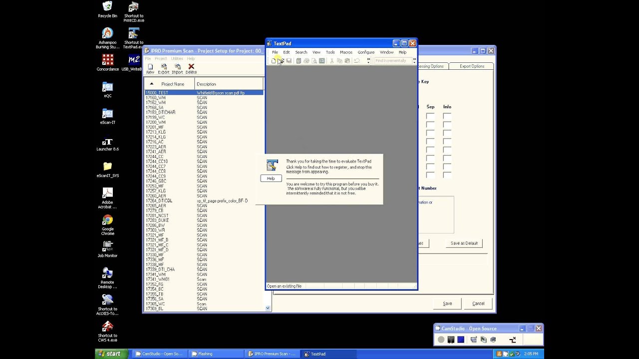 Setup an Ipro Scan Project - YouTube
