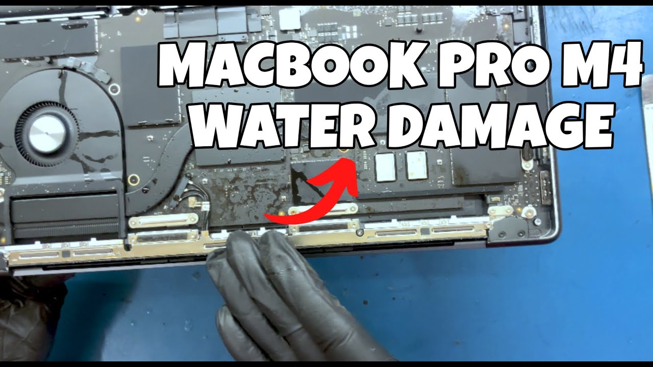 Macbook Pro M4 Water Damage ll Model A3112 ll Problem solving - YouTube