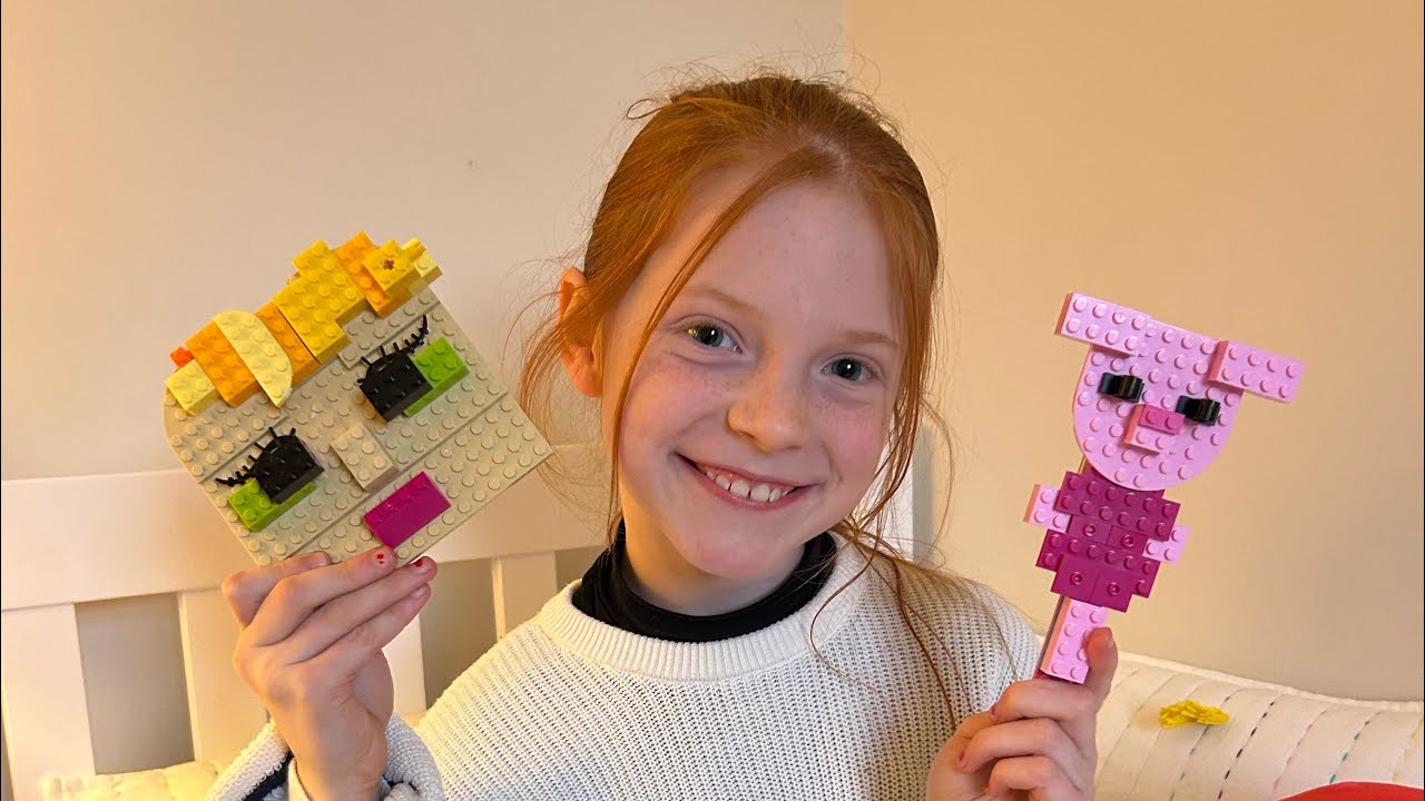 How to make Lego characters #lego #howto #art #character #fun #girl # ...