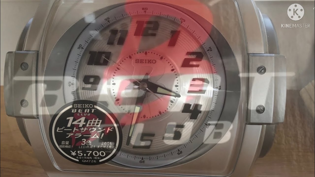 【時計編】SEIKOビートクラブQM726S全曲 - YouTube