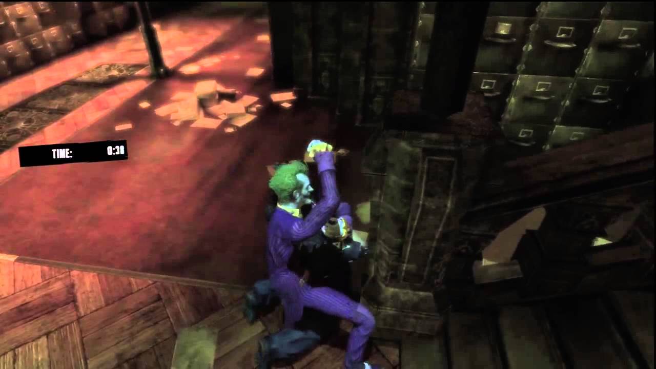 BATMAN: ARKHAM ASYLUM [HD] - JOKER GAMEPLAY (Predator: Administered ...
