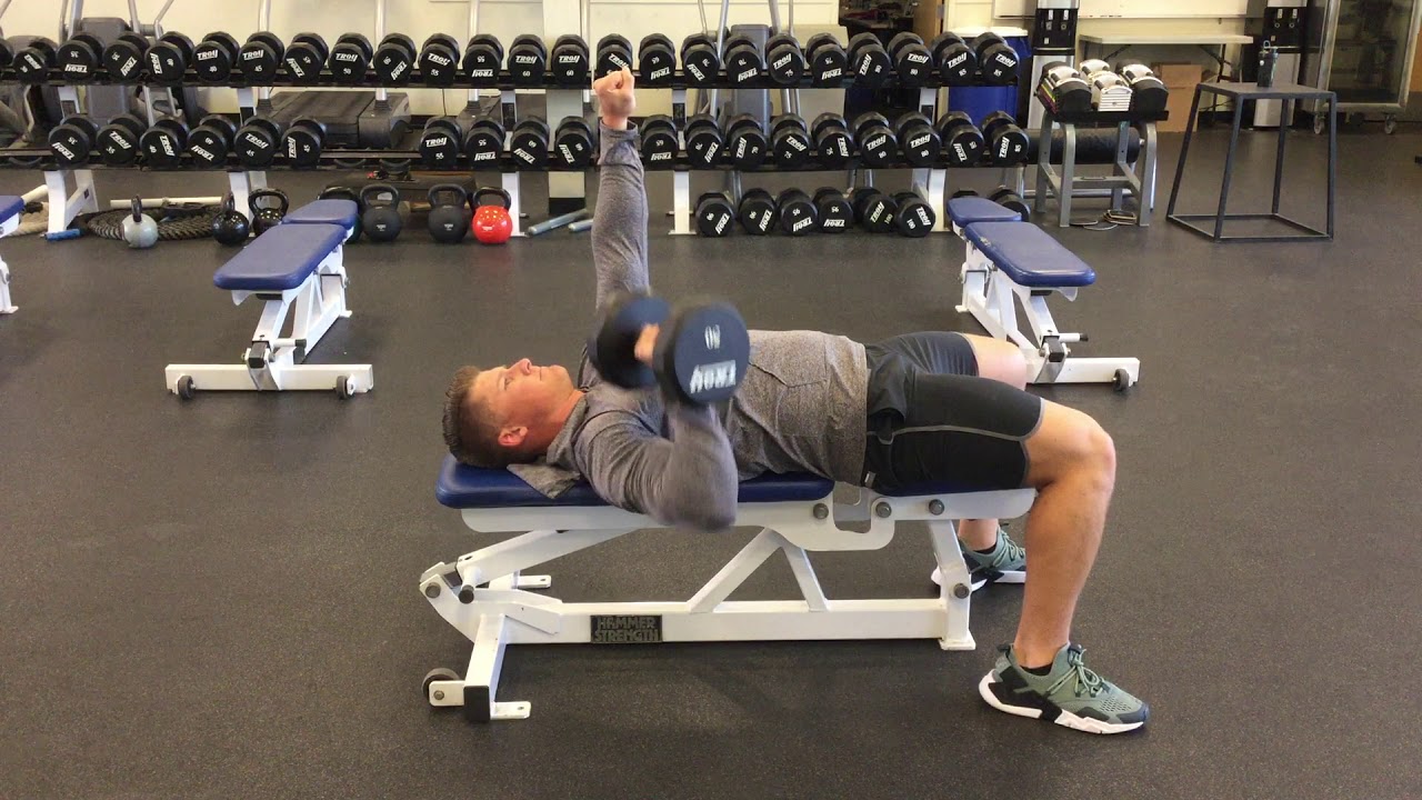 SA DB Bench Press - YouTube