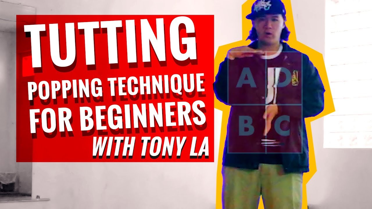 learn the basics of tutting | how to pop for beginners - YouTube