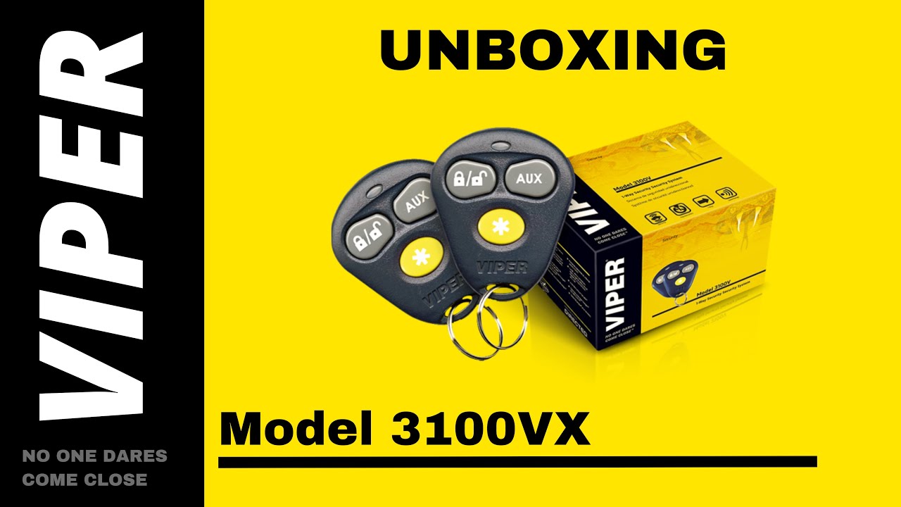 UNBOXING Alarma Viper 3100VX - YouTube