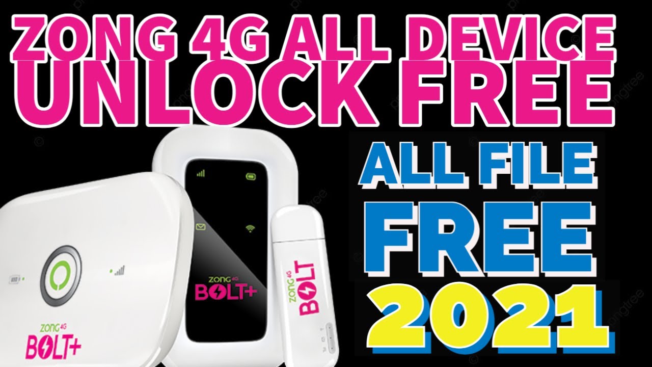 zong 4g device unlock all network free file - YouTube