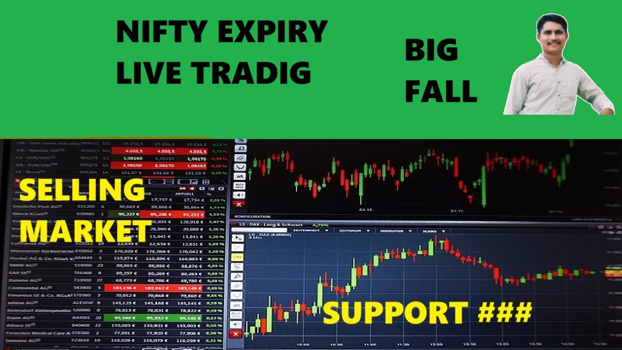 Nifty Expiry Live Trading Nifty Big Fall 9 jan 2025 - YouTube