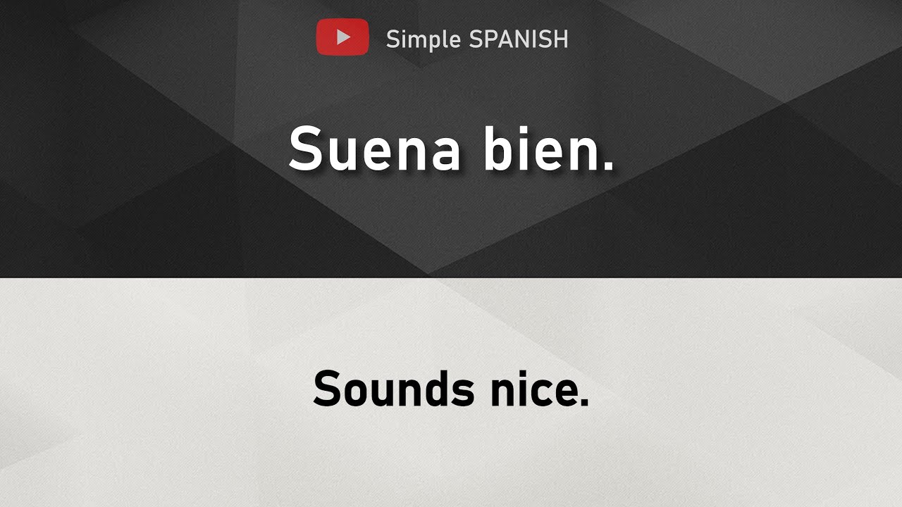 Practice your Spanish! Listen to Different Sentence Structures in ...