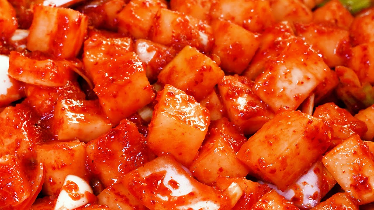 절대 실패 없는 깍두기 맛있게 담그는 법 방법 알면 누구나 시원하고 아삭 맛있는 깍두기 만들기 성공입니다 Youtube