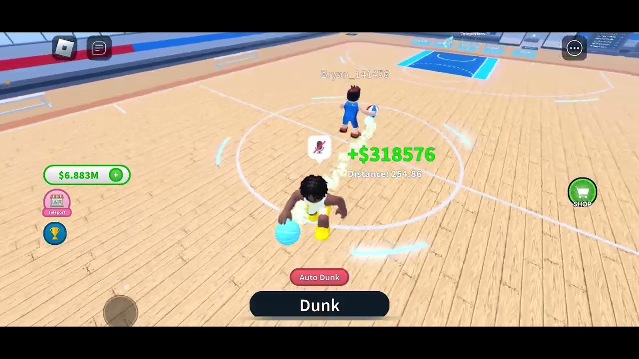 Roblox but dunking sim part 2 - YouTube