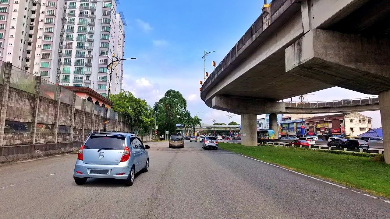 Drive from Affin Bank Tampoi Utama to Giant Tampoi Skudai - YouTube