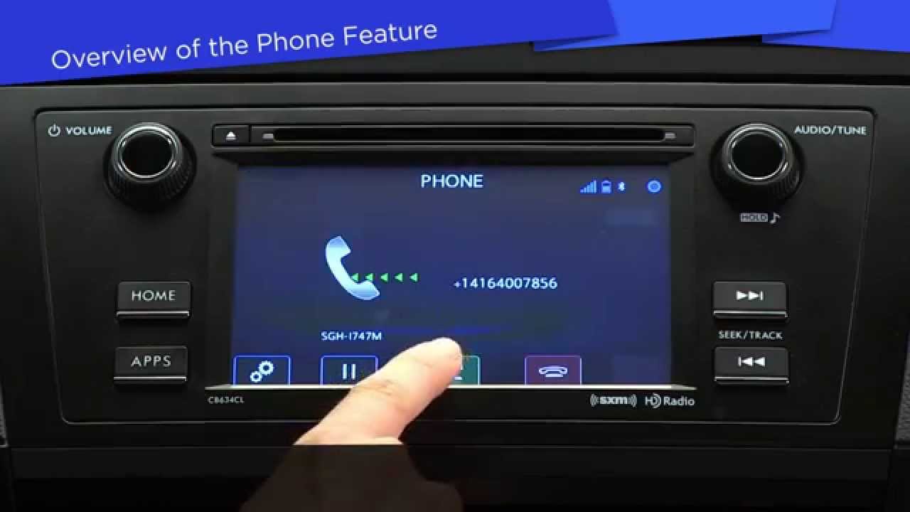 How-To Guide: Using your Phone, 6.2-inch Infotainment System - YouTube