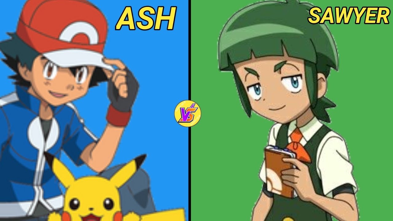 ASH VS SAWYER FULL POKEMON BATTLE IN MONSTER HONOR FIGHT - YouTube
