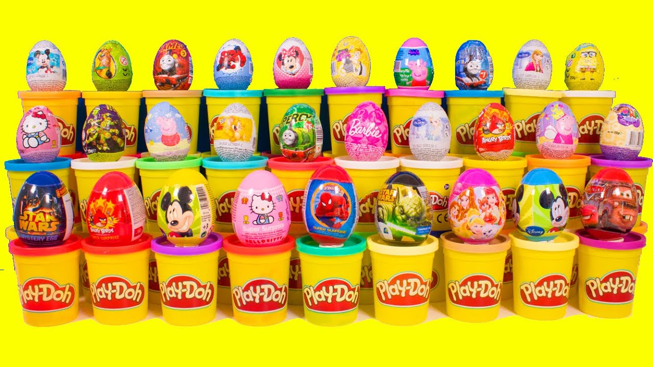 Open Surprise Eggs And Discover Awesome Toys Inside !!! - YouTube