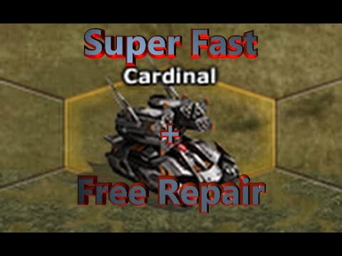 War Commander: Cardinal Super Fast and Free Repair - YouTube