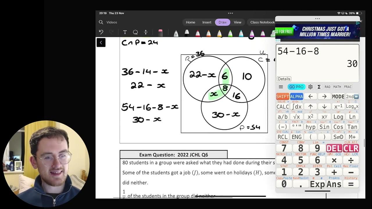 Problem Solving using Venn Diagrams (JC HL) - YouTube