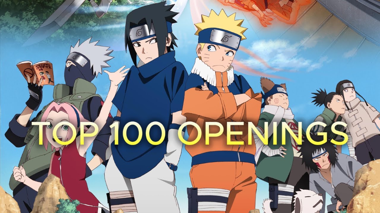 Top 100 Anime Openings - YouTube