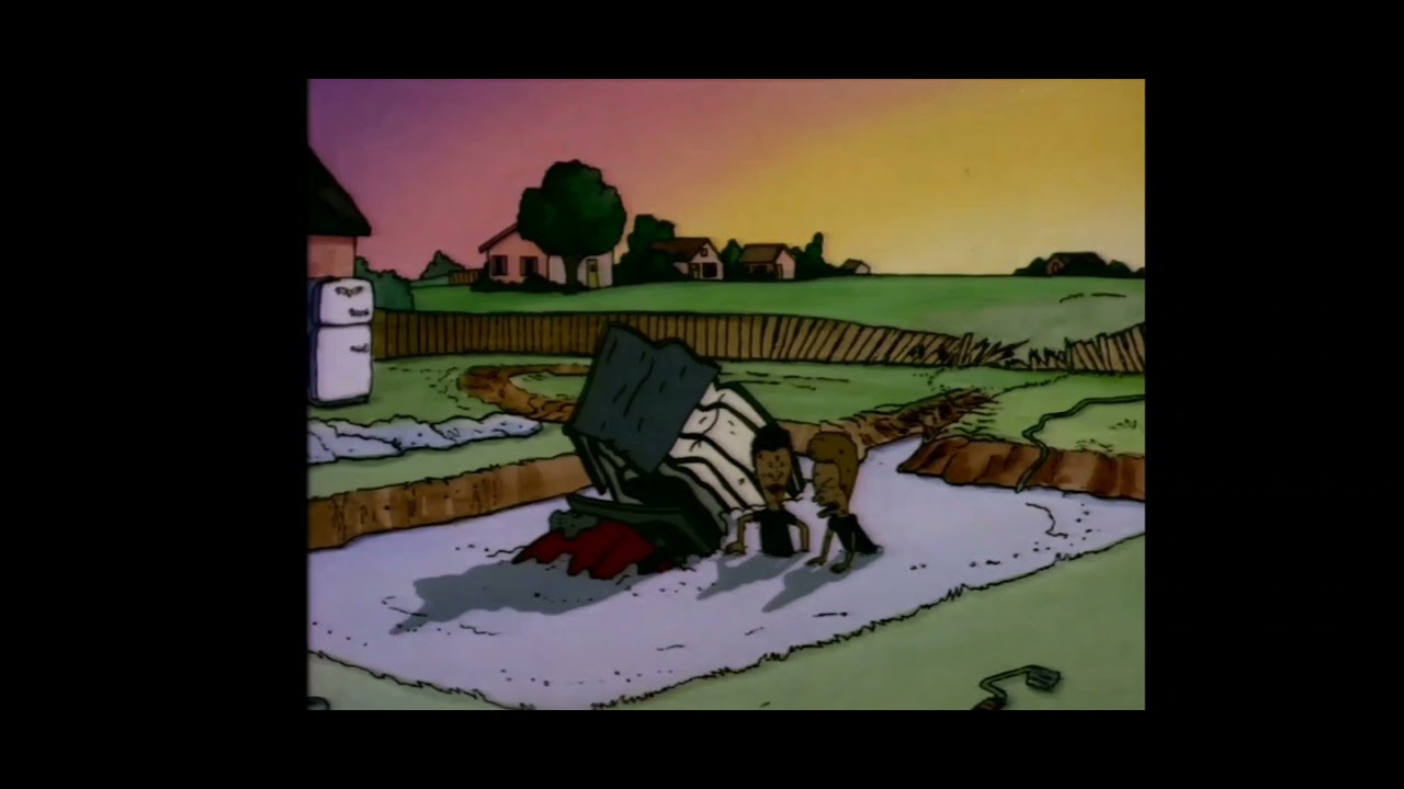 beavis and butthead swimming is hard - YouTube