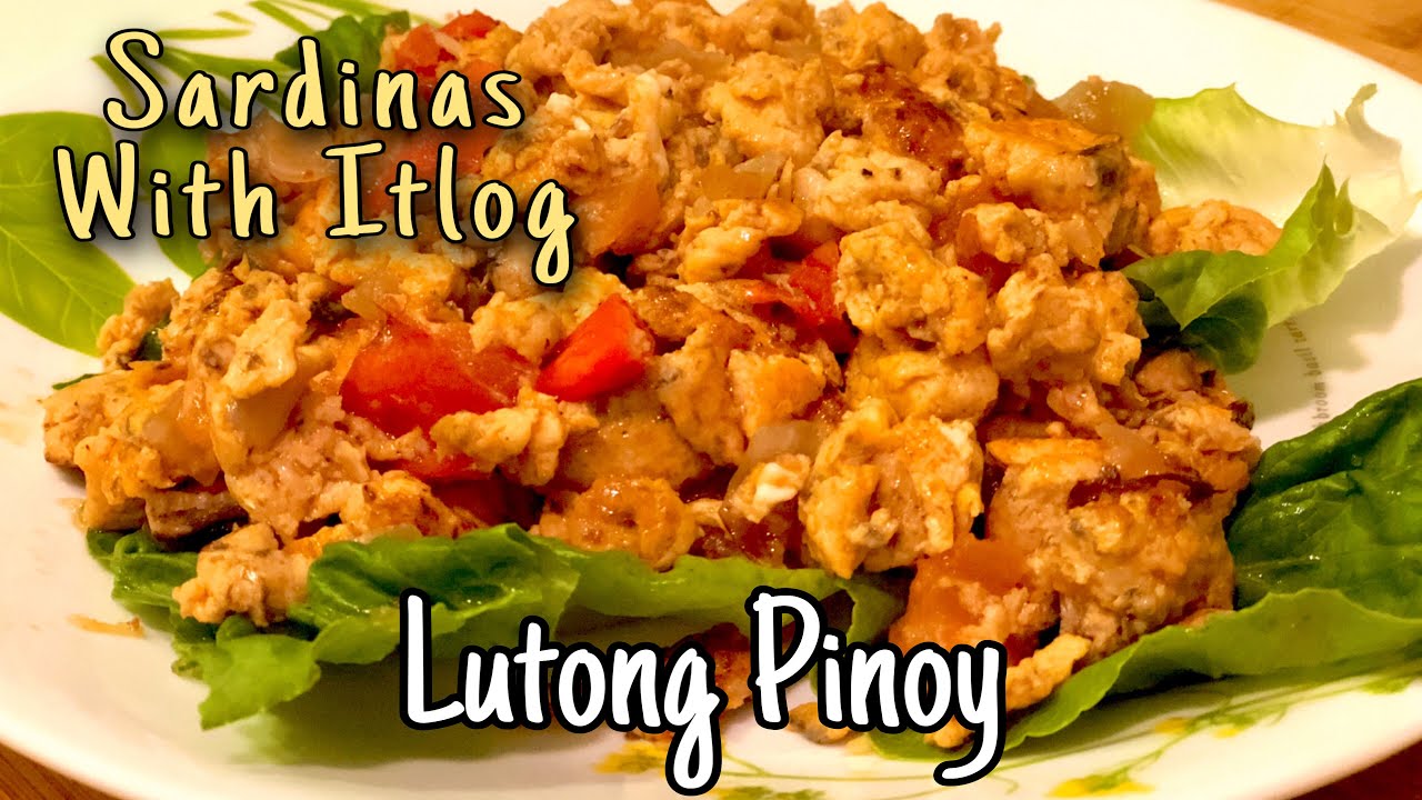 Itlog at Sardinas recipe| Paano lutuin - YouTube