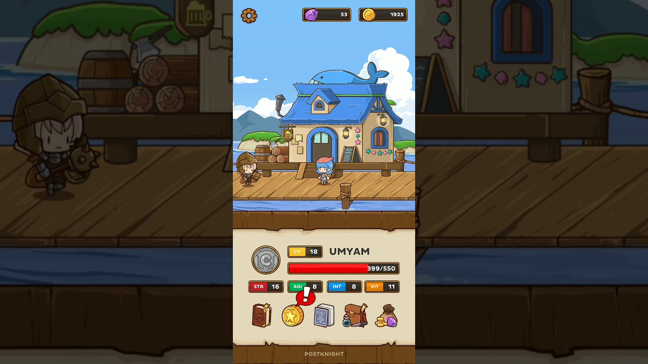 Postknight Gameplay -Android / ios - YouTube