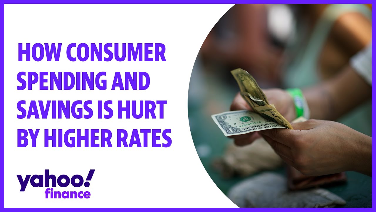 How consumer spending power is hurt by higher rates - YouTube